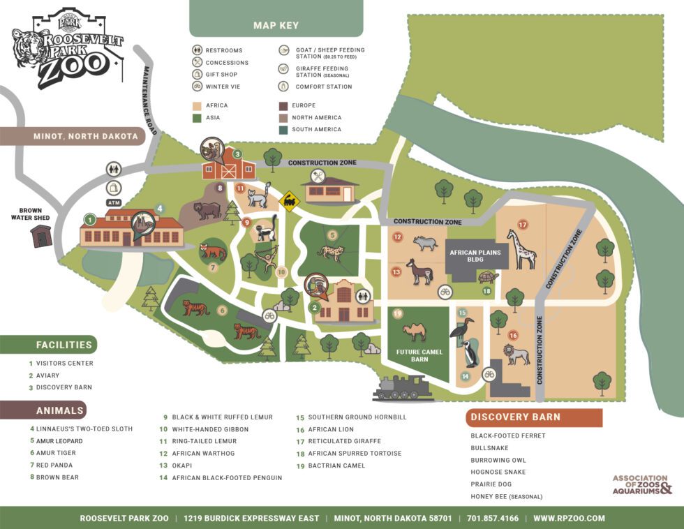 Plan Your Visit | Roosevelt Park Zoo